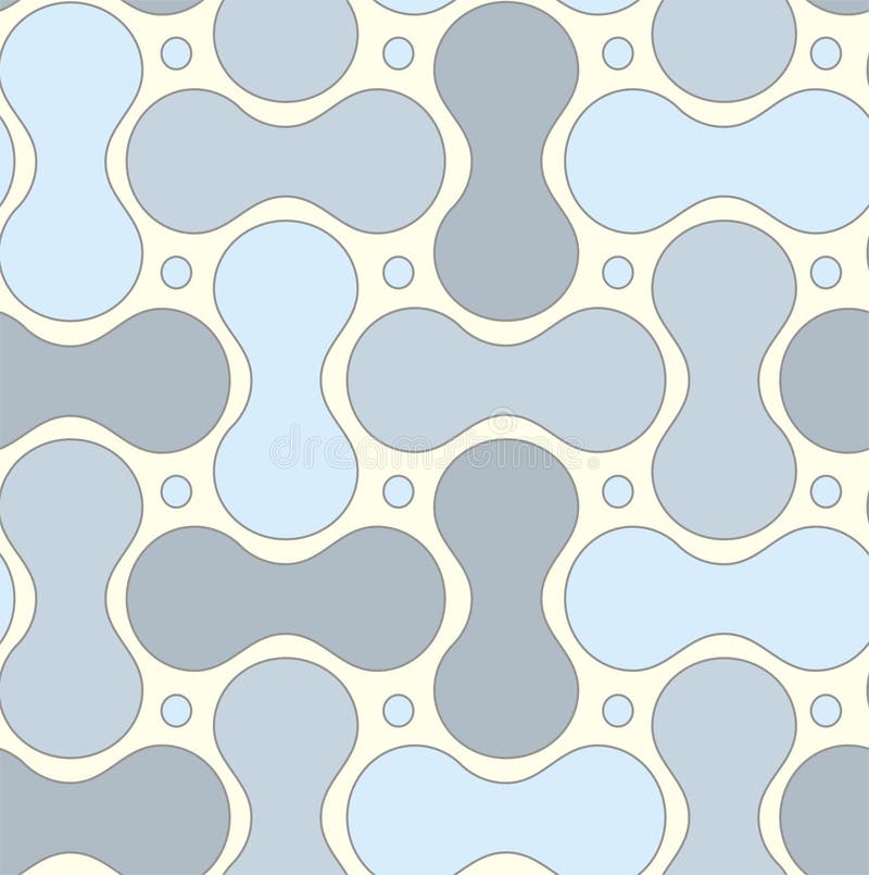 Geometric Ornament from Shapes Resembling a Figure Eight Stock ...