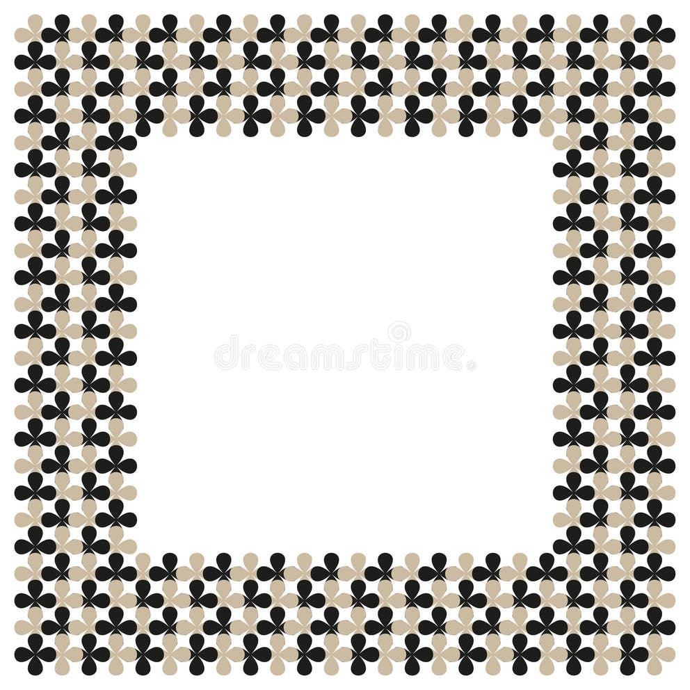 Ornate Geometric Decorative Border Pattern Stock Illustrations – 70,029 ...