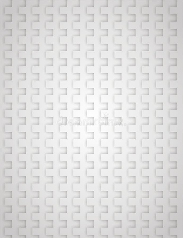 Geometric Overlap Layer Background White Wall Texture Abstract Pattern Stock Illustration