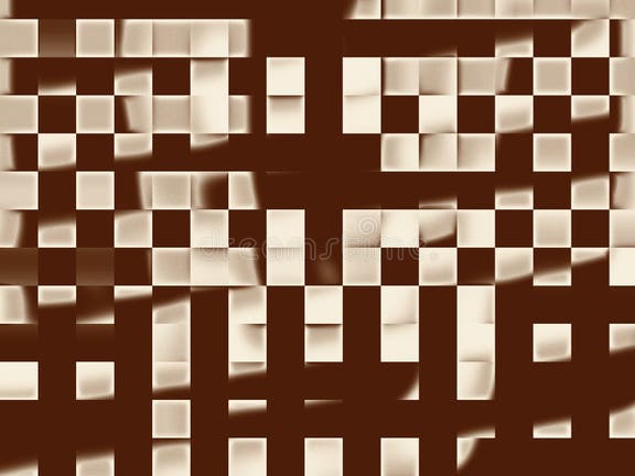 Geometric Overlapping Cube Pattern. Colorful, Reflective and Retro ...