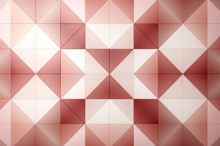 Geometric Pattern, Abstract Background, Rose Gold Triangles Design ...