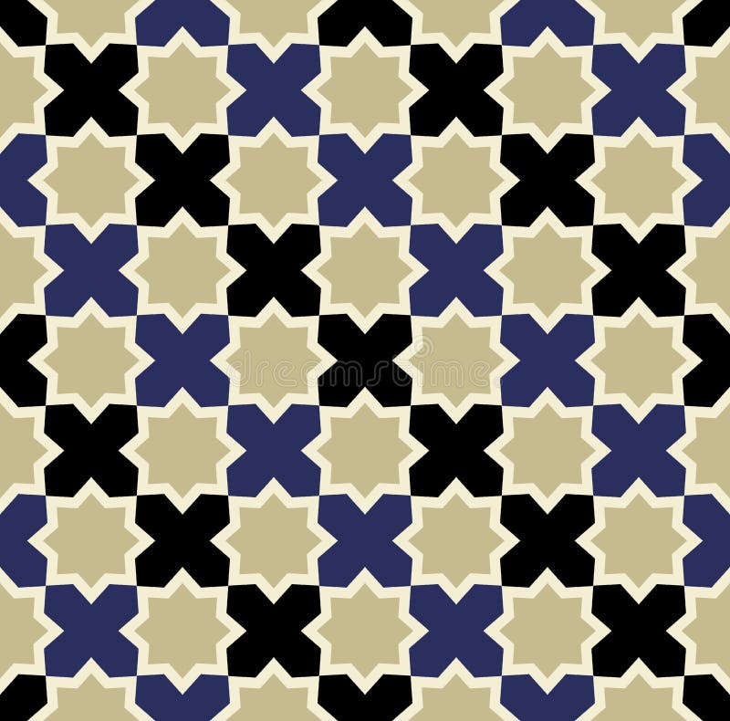 Geometric Pattern All Over Design Stock Illustration - Illustration of ...