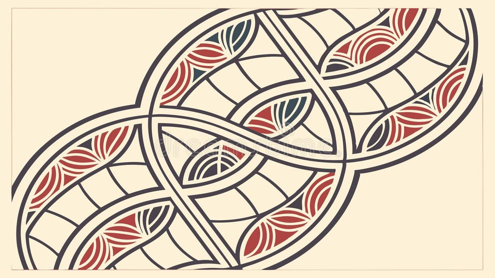 Geometric Pattern Architectural Element, Decorative Design Detail ...