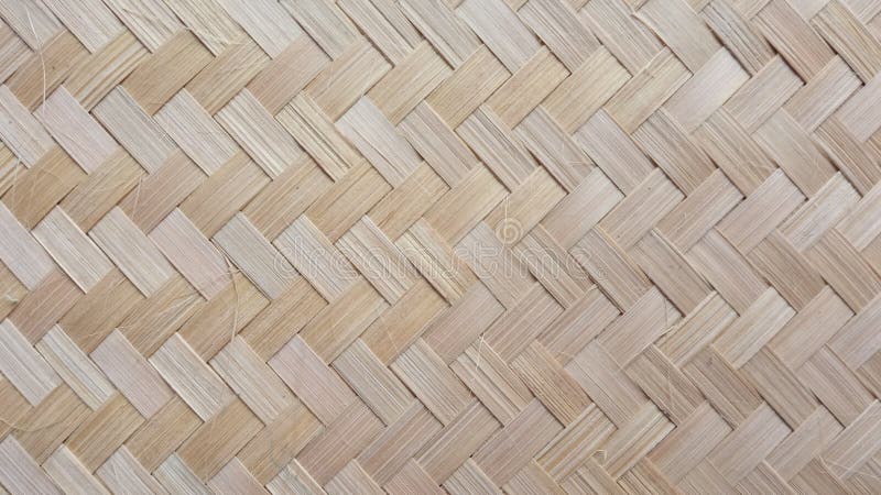 Geometric Pattern Background Image of Woven Bamboo Stock Image - Image ...