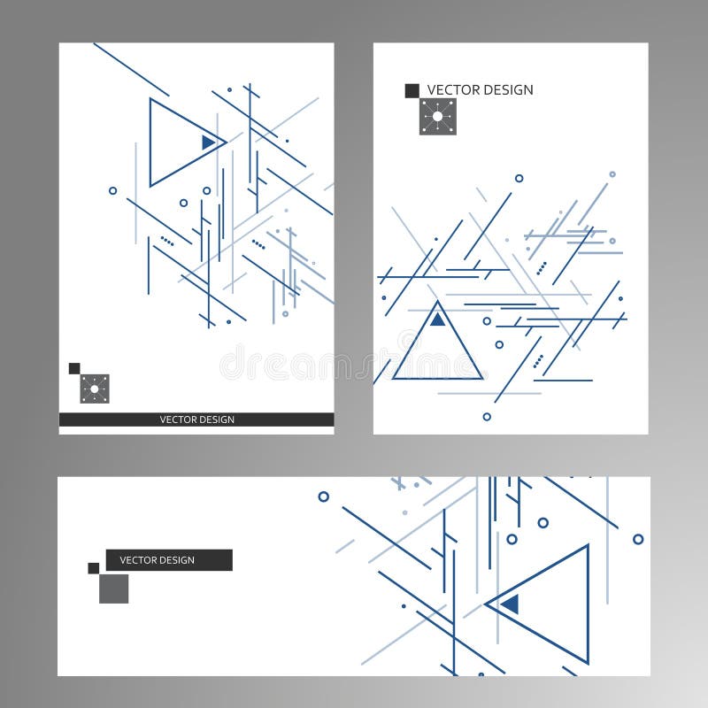 Geometric Pattern Background. Vector Abstract Lines and Triangles ...