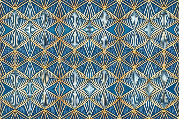 Geometric Pattern Background Vector Shifting Shapes Stock Illustration ...