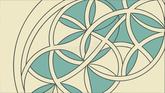 Geometric Pattern Based on Intersecting Circles Design Element Vector ...