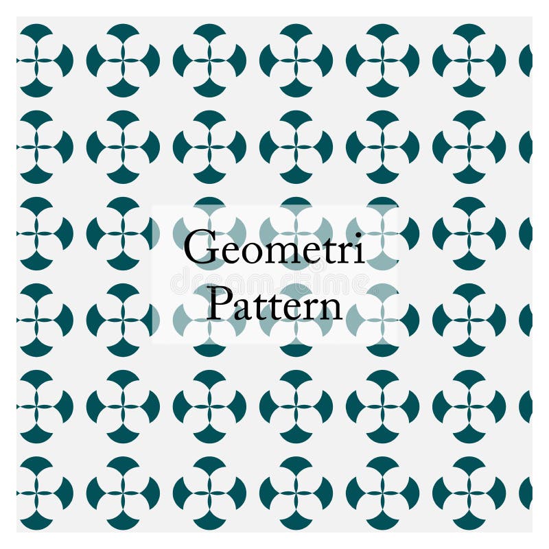 Geometric Pattern . Beautiful Decorated Background. Vector Illustration ...