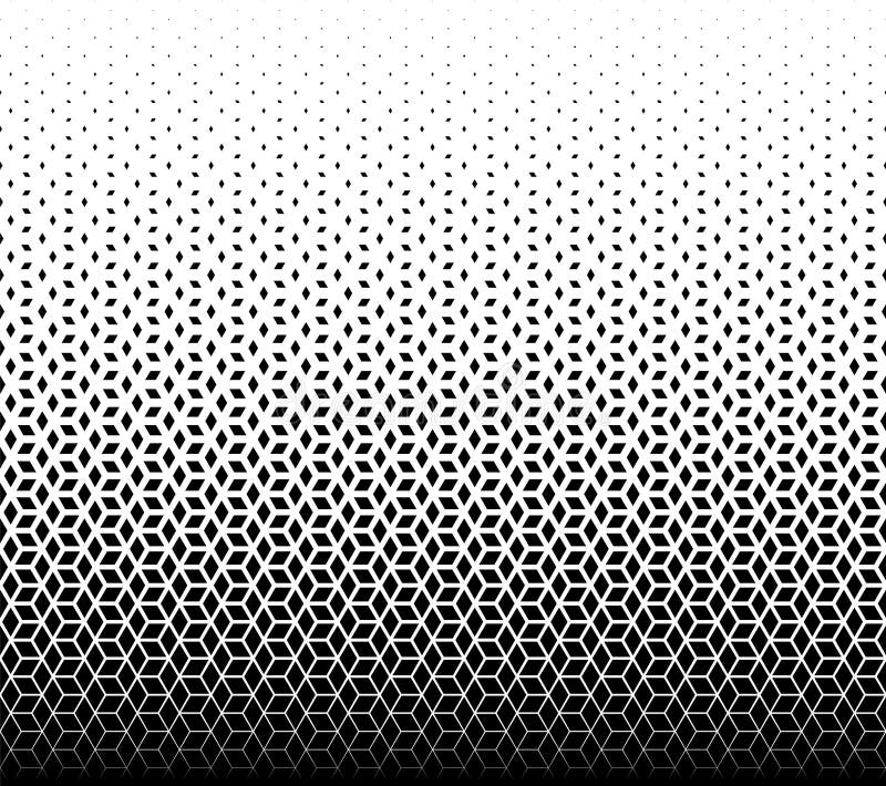 Geometric Pattern of Black Diamonds on a White Background Stock Vector ...