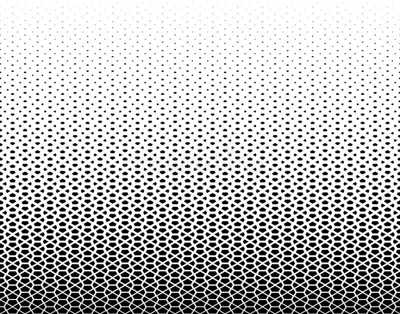 Geometric Pattern of Black Figures on a White Background.Scale Method ...