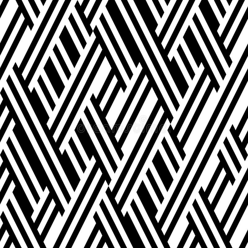 Geometric Pattern with Black Lines (3), Modern Stylish Image. Stock ...
