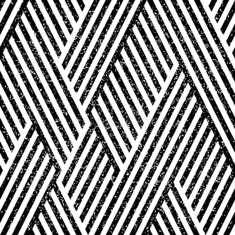 12 Geometric Pattern with Black Lines, Modern Stylish Image. Stock ...