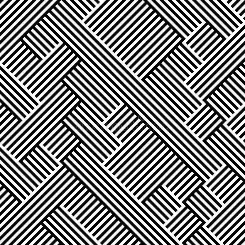 Geometric Pattern With Black Lines Stock Vector - Illustration of paper ...
