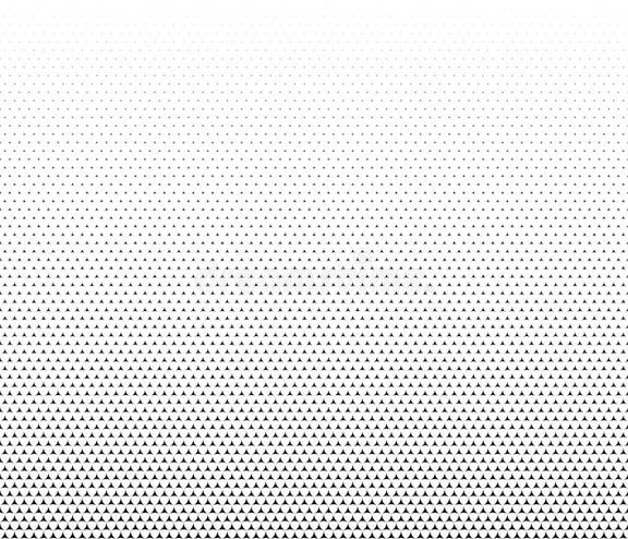 Geometric Pattern of Black Triangles on a White Background.Scale Method ...