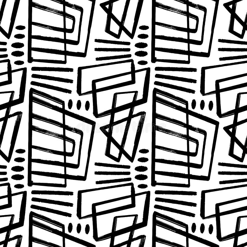 Background of Repeating Three-dimensional Blocks. Stock Vector ...