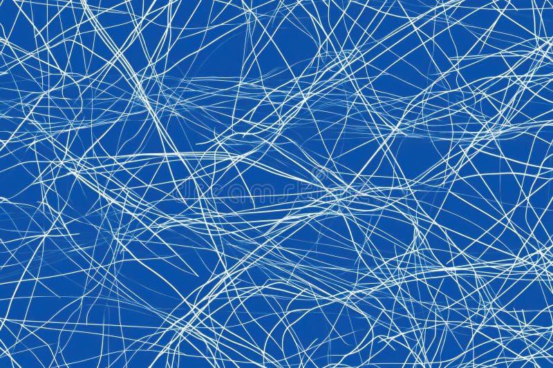 A Geometric Pattern of Blue and White Lines on a Textured Background ...