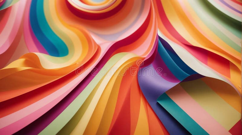 Geometric Pattern, Contrasting Colours, Subtle Glows on Edges ...