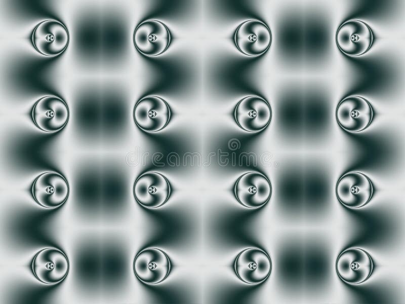 Geometric Pattern of Bubbles with Central Symmetry. Stock Illustration ...