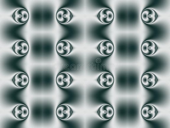 Geometric Pattern of Bubbles with Central Symmetry. Stock Illustration ...