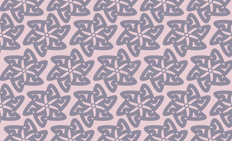 Geometric Pattern on the Canvas Stock Vector - Illustration of abstract ...