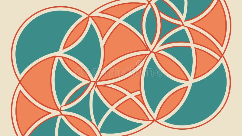 Geometric Pattern with Circles for Backgrounds and Decorative Art ...