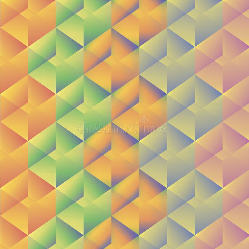 Geometric Pattern with Colorful Rectangles. Vector Illustration Stock ...