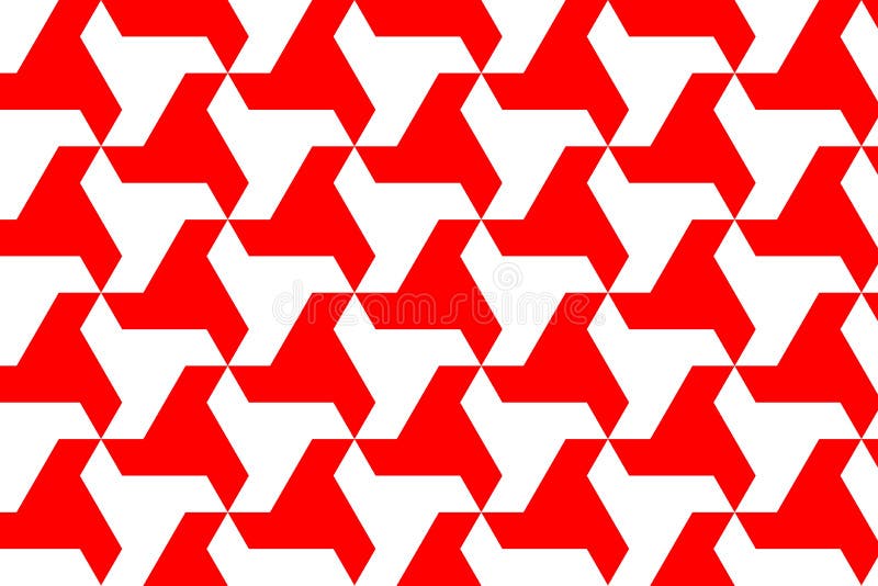 Geometric Pattern in the Colors of the National Flag of Indonesia. the ...