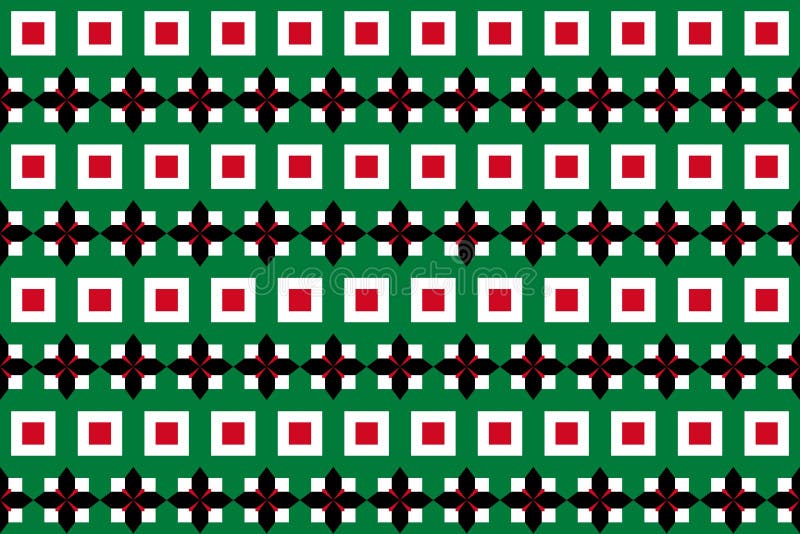 Geometric Pattern in the Colors of the National Flag of Kuwait. the ...