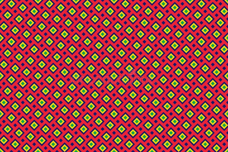 Geometric Pattern in the Colors of the National Flag of Mauritius. the ...