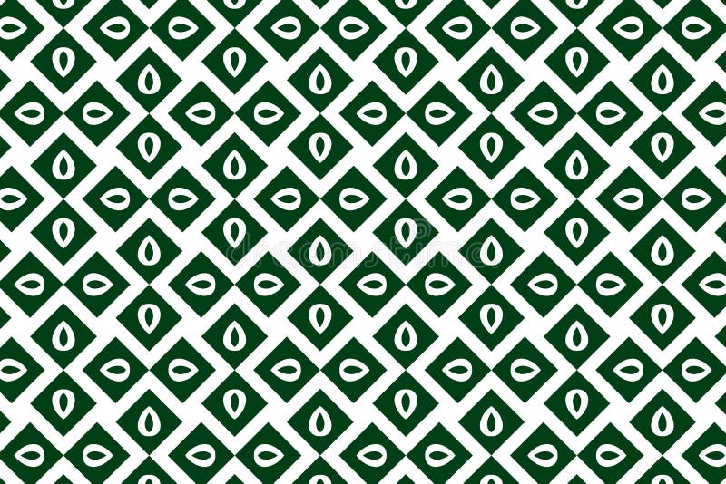 Geometric Pattern in the Colors of the National Flag of Pakistan. the ...