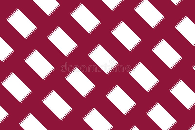 Geometric Pattern in the Colors of the National Flag of Qatar. the ...