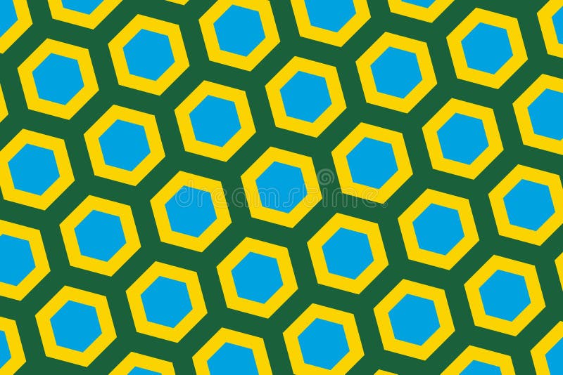 Geometric Pattern in the Colors of the National Flag of Rwanda. the ...