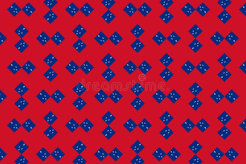 Geometric Pattern in the Colors of the National Flag of Samoa. the ...
