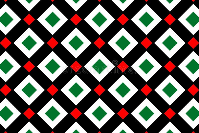 Geometric Pattern in the Colors of the National Flag of United Arab ...