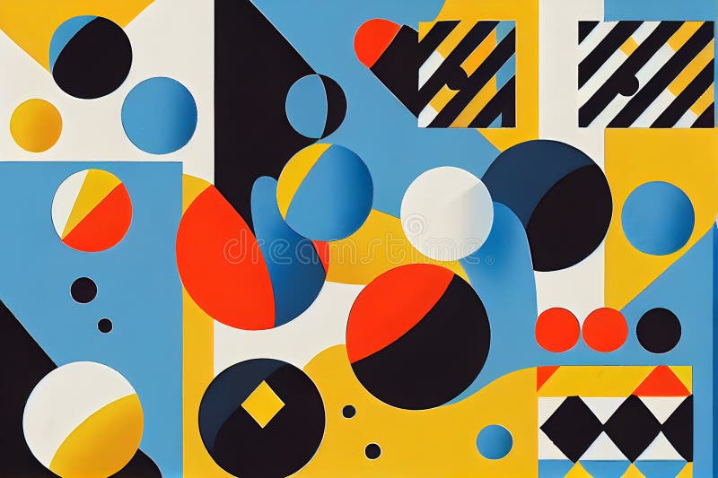 Geometric Pattern with Colourful Circles and Triangles. Abstract ... Geometric Pattern with Colourful Circles and Triangles. Abstract ...
