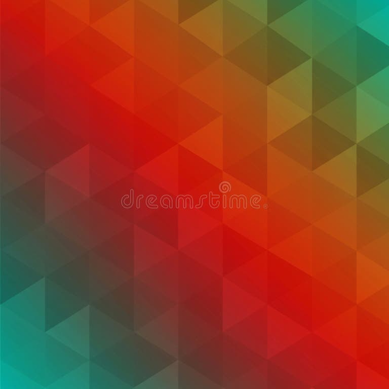Geometric Pattern Composed of Overlapping Triangles Creates a Gradient ...