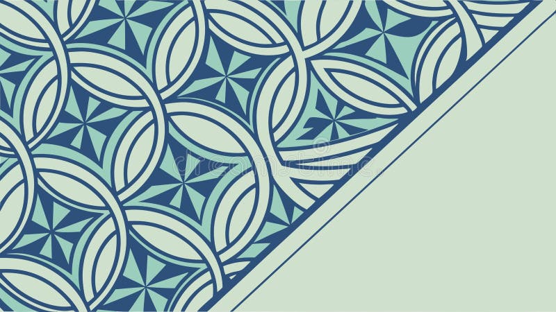 Geometric Pattern Corner, Abstract Design Vector Art Generative AI Stock Vector - Illustration ...