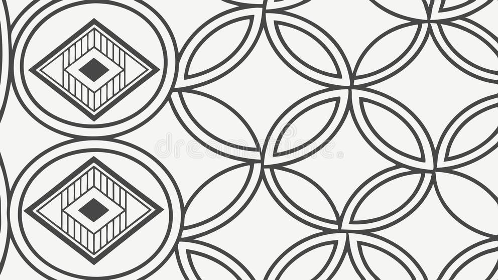 Geometric Pattern Design, Abstract and Decorative Background Element Vector Design Generative AI ...