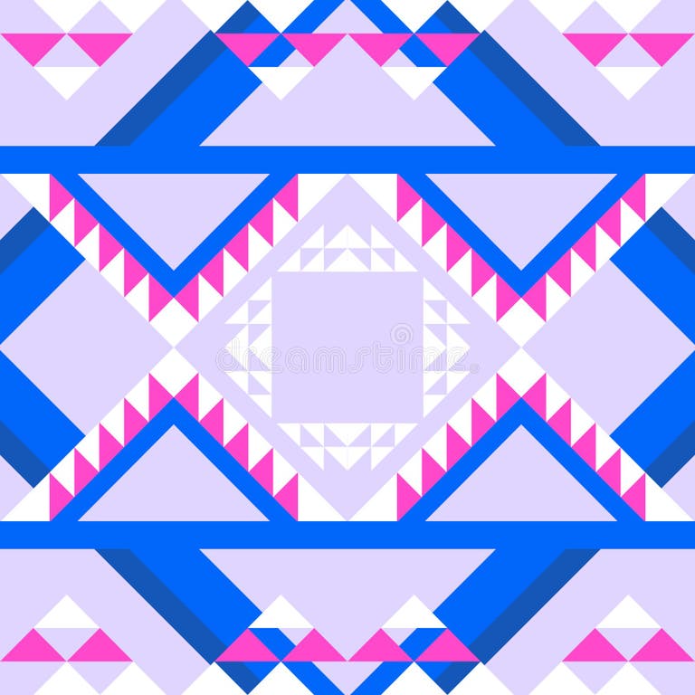 Ethnic Geometric Pattern, Native American Tribal Fabric, Southwest ...
