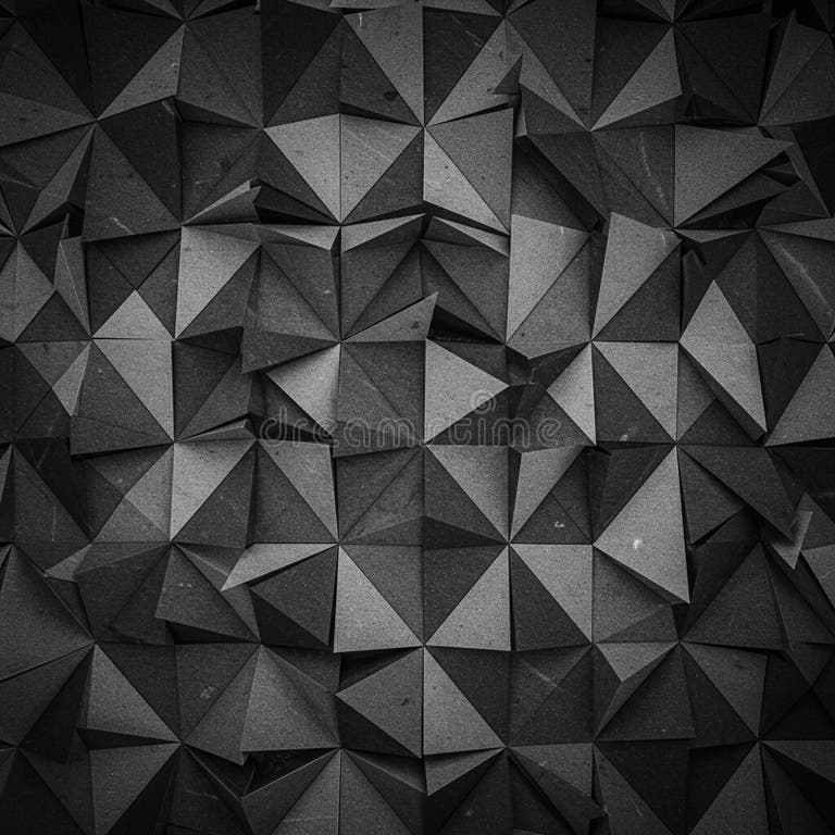 Geometric Pattern Featuring a Series of Interlocking Triangular Shapes ...