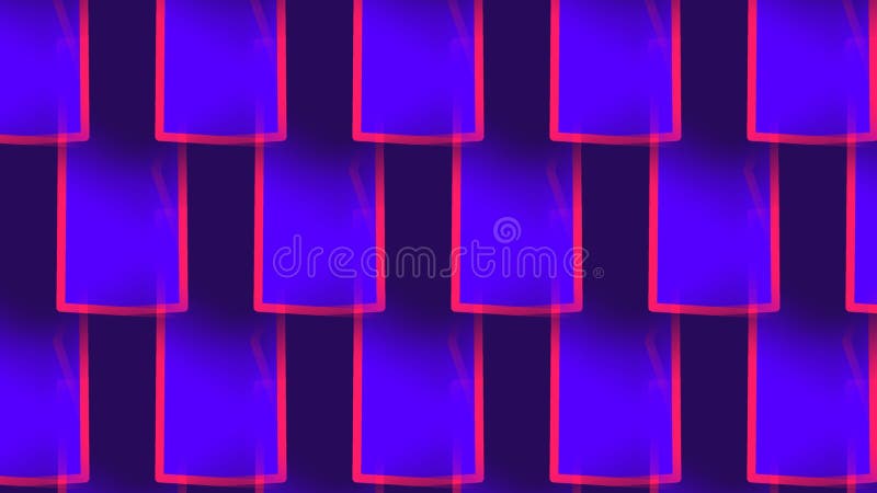 Geometric Pattern Featuring Vertically Aligned Rectangles with Glowing ...