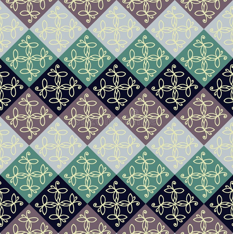 Geometric pattern stock vector. Illustration of seamless - 53014175