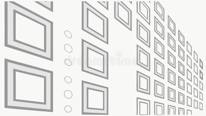 Geometric Pattern Graphic Resembling Repetitive Building Windows or ...
