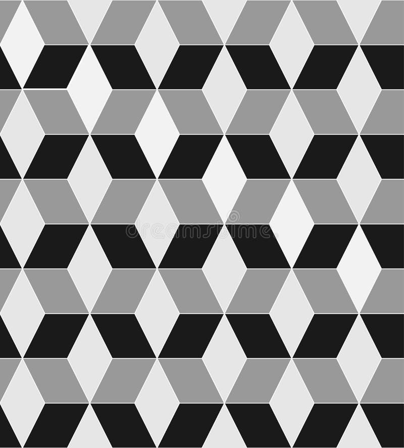 Geometric Pattern with Grey Transition Rhombus. Seamless Tile ... Geometric Pattern with Grey Transition Rhombus. Seamless Tile ...