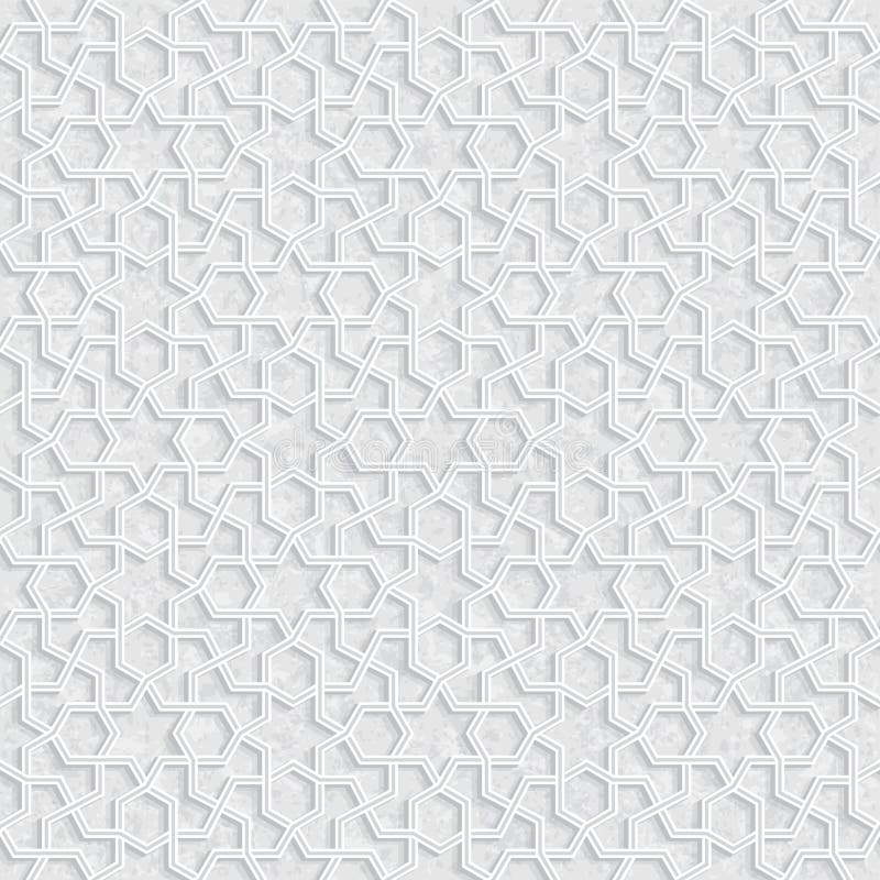 Geometric Pattern with Grunge Background, Light Gray and White ...