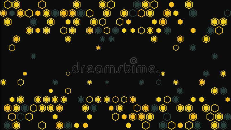 Geometric Pattern with Hexagons. Abstract Digital Background Stock Vector - Illustration of ...