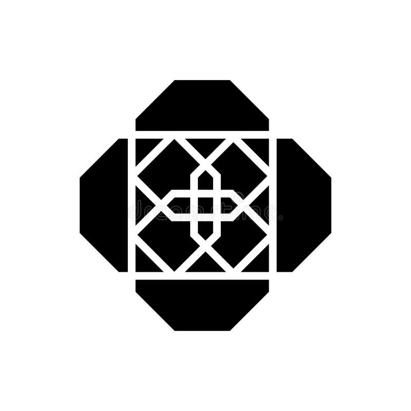 Geometric Pattern Icon Vector. Geometric Figure Illustration Sign ...