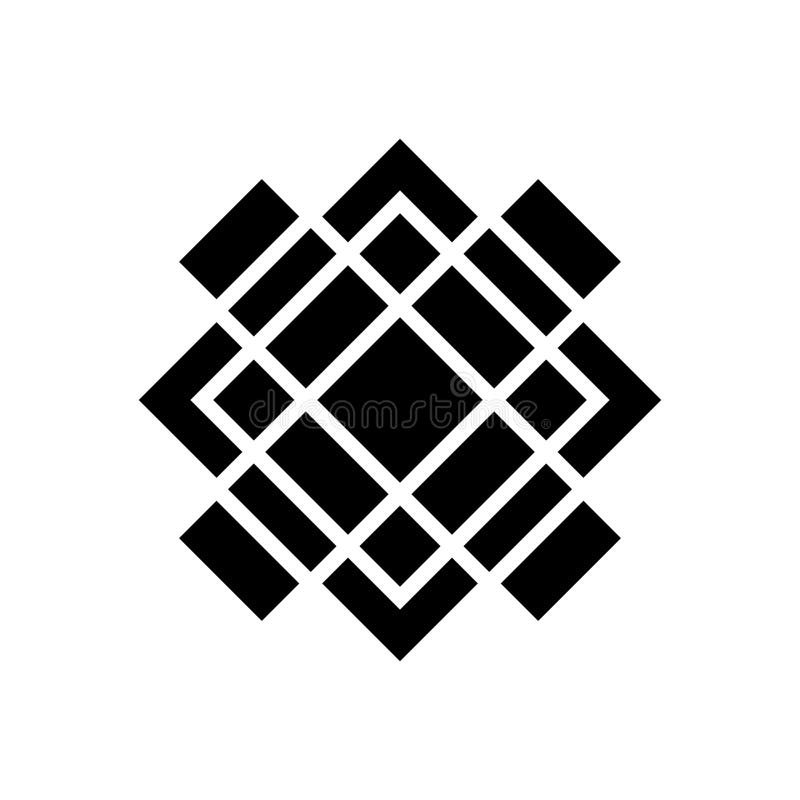 Geometric Pattern Icon Vector. Geometric Figure Illustration Sign ...