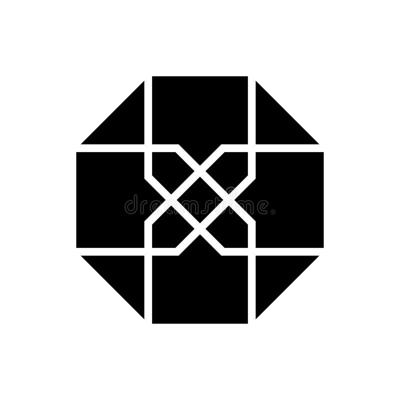 Geometric Pattern Icon Vector. Geometric Figure Illustration Sign ...