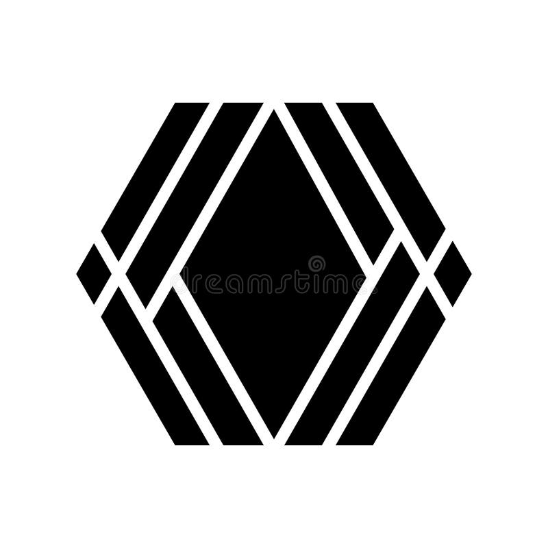 Geometric Pattern Icon Vector. Geometric Figure Illustration Sign ...